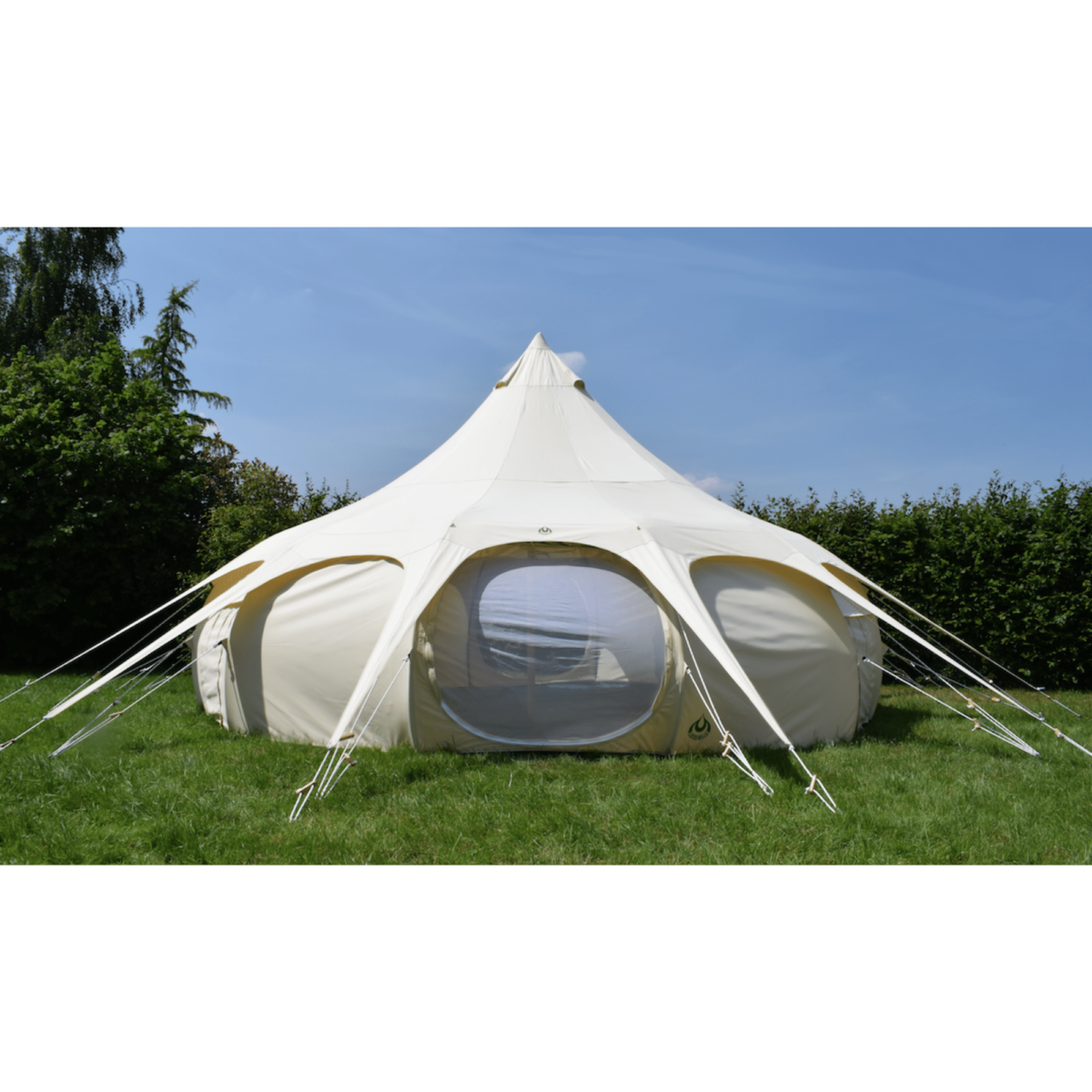Lotus Belle 6 meter Hybrid Deluxe tent - yurt tent