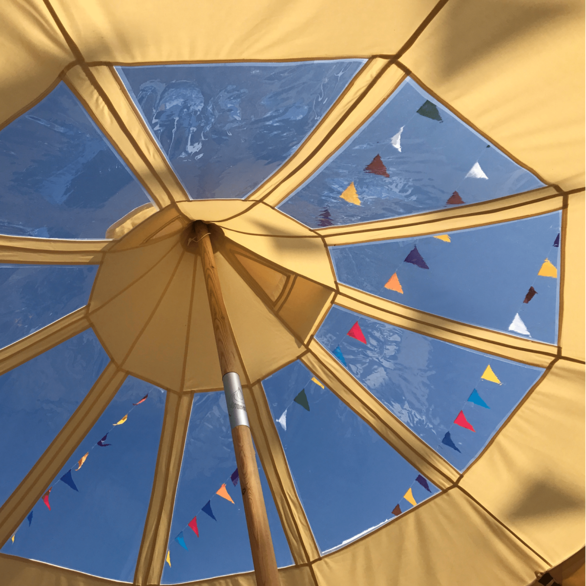 Lotus Belle 4 meter Hybrid Deluxe Stargazer tent - luxe tent